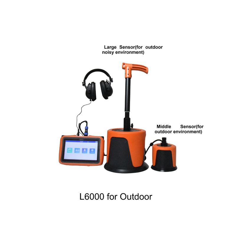 Pqwt-L6000 Multi Sensors Outdoor Water Pipe Leak Detector 5m Depth
