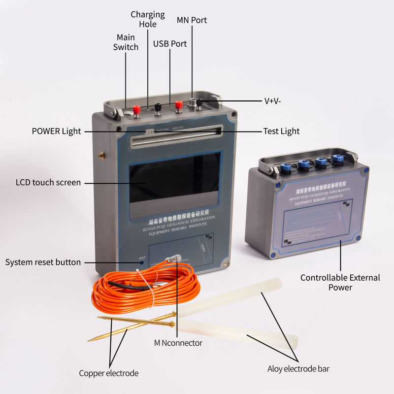 PQWT- WT1200 Gold Underground Mineral Detector Machine With Sensor ...