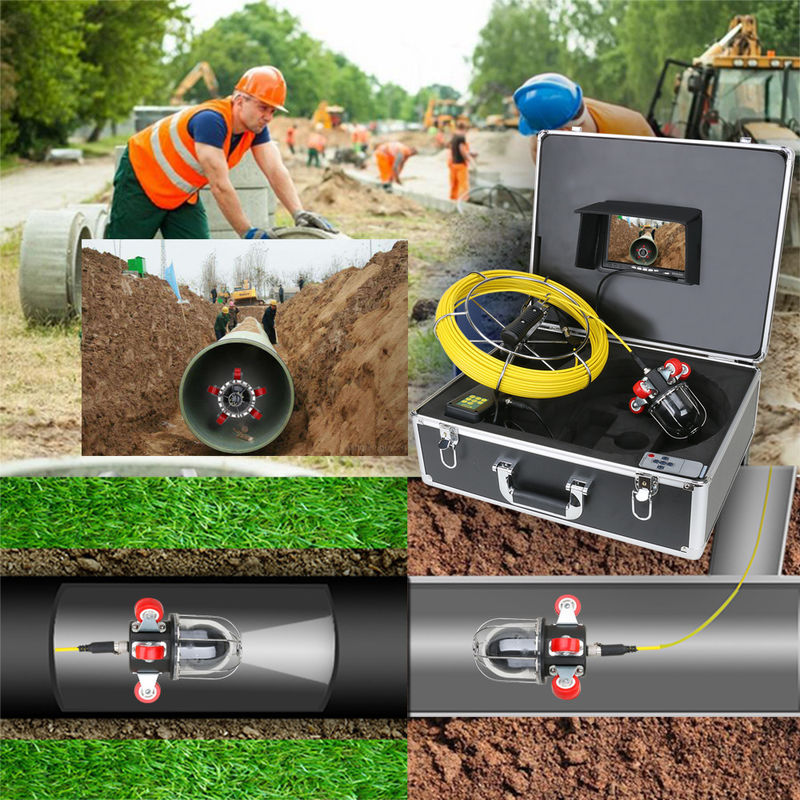 Endoscope Sewer Plumbing Pipe Inspection Video Camera DVR Inspection Camera