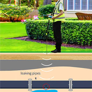 Rechargeable Underground Water Leak Detector Under Concrete PQWT BT Series