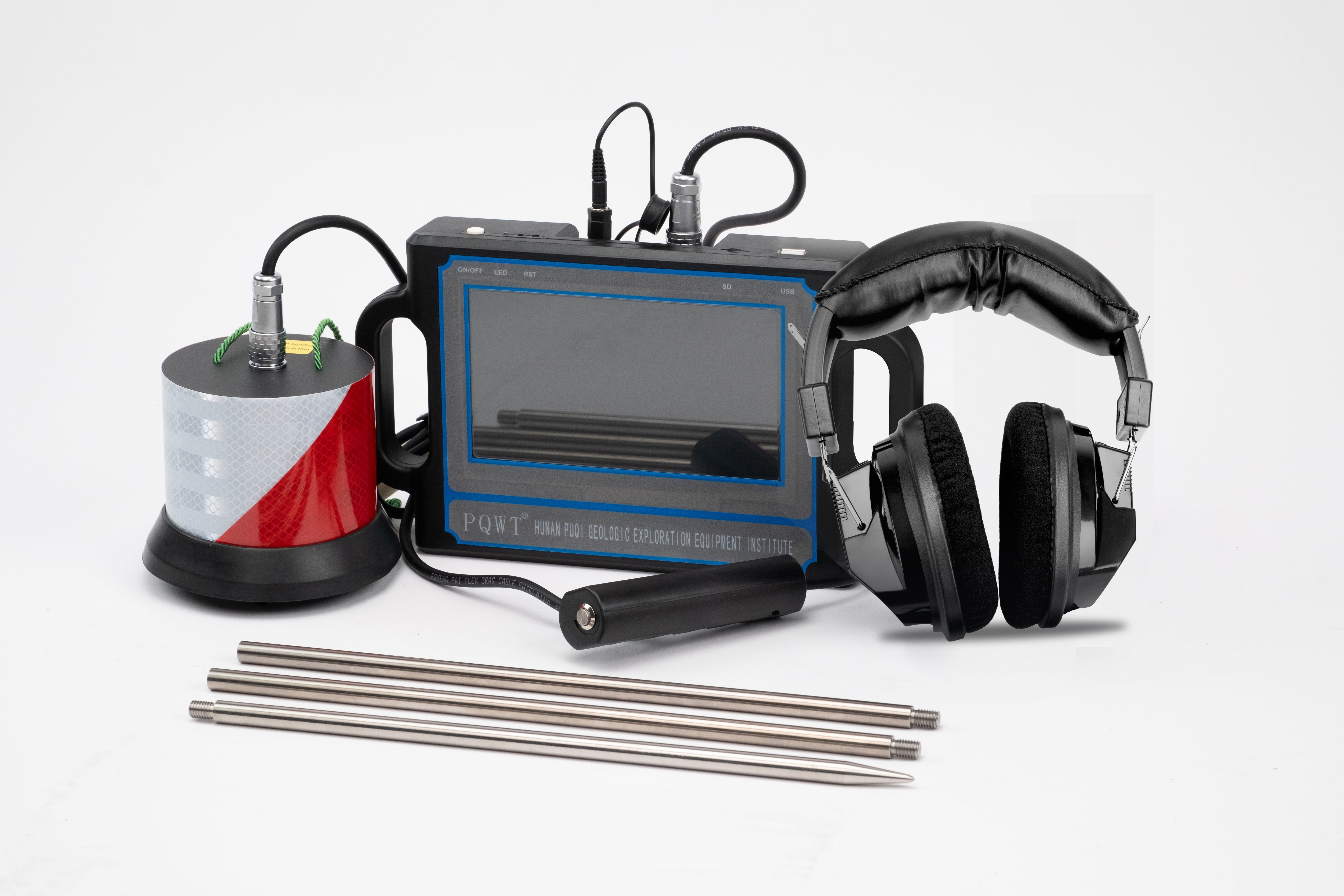 PQWT CL300 Water Leak Sound Detector 3M Irrigation Leak Detection Tools