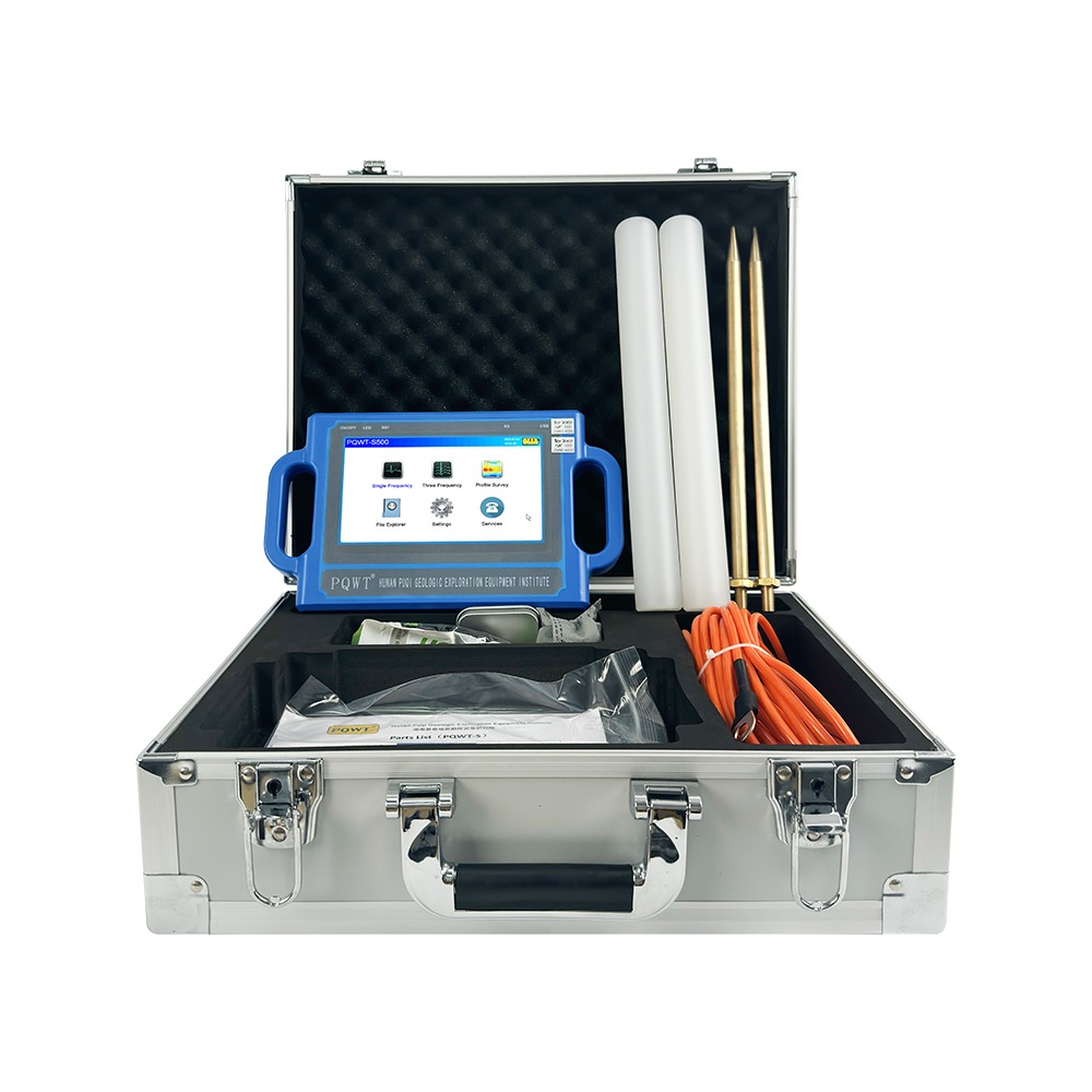 PQWT S300 Water Detector with 92% Accuracy and 8 Channels for Borehole ...