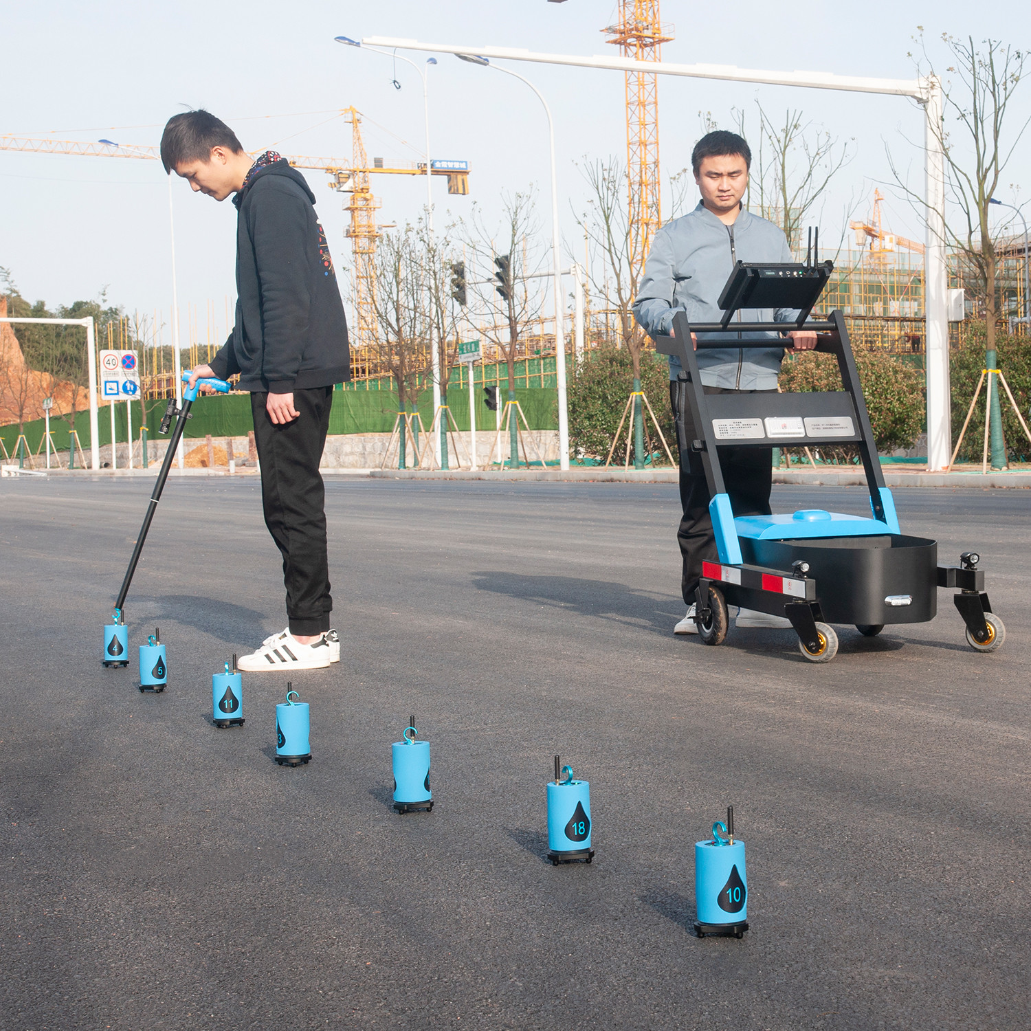 Underground Plumbing Ultrasonic Water Pipe Leak Detector LDC 5M